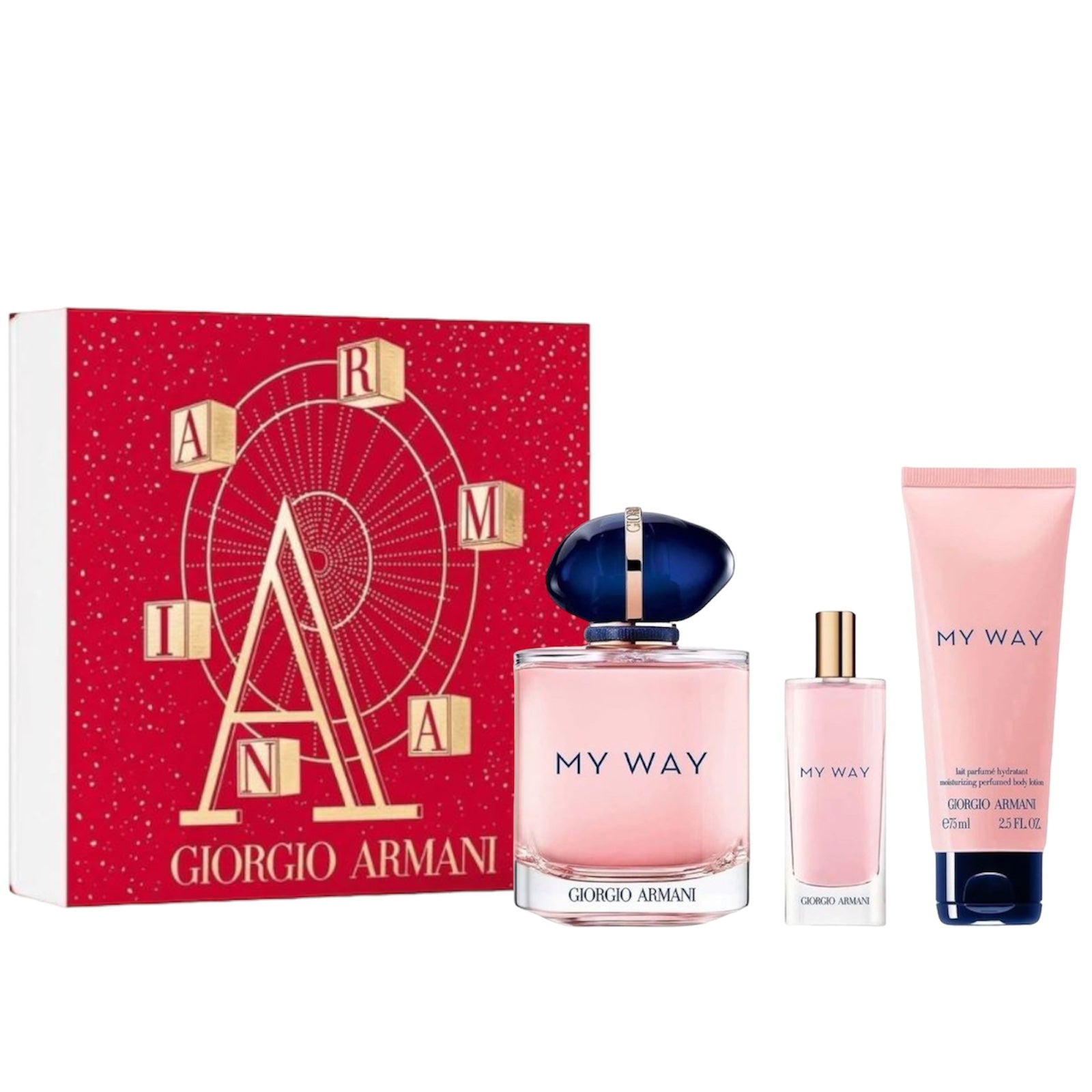 Giorgio Armani My Way Eau De Parfum 90ml Gift Set - EDP 90ml + EDP 15m ...